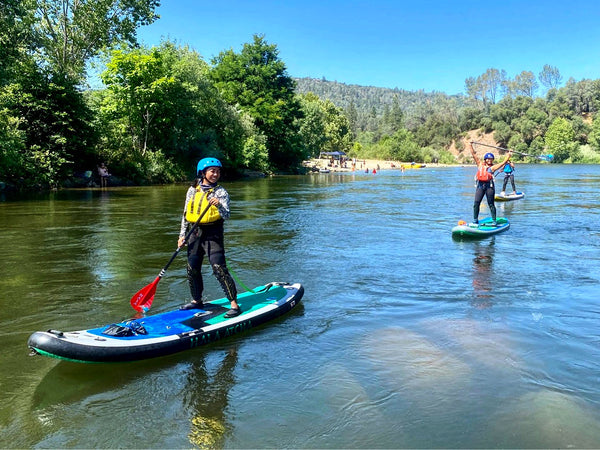 Paddle boarding on the river - River SUP skills – SUP California