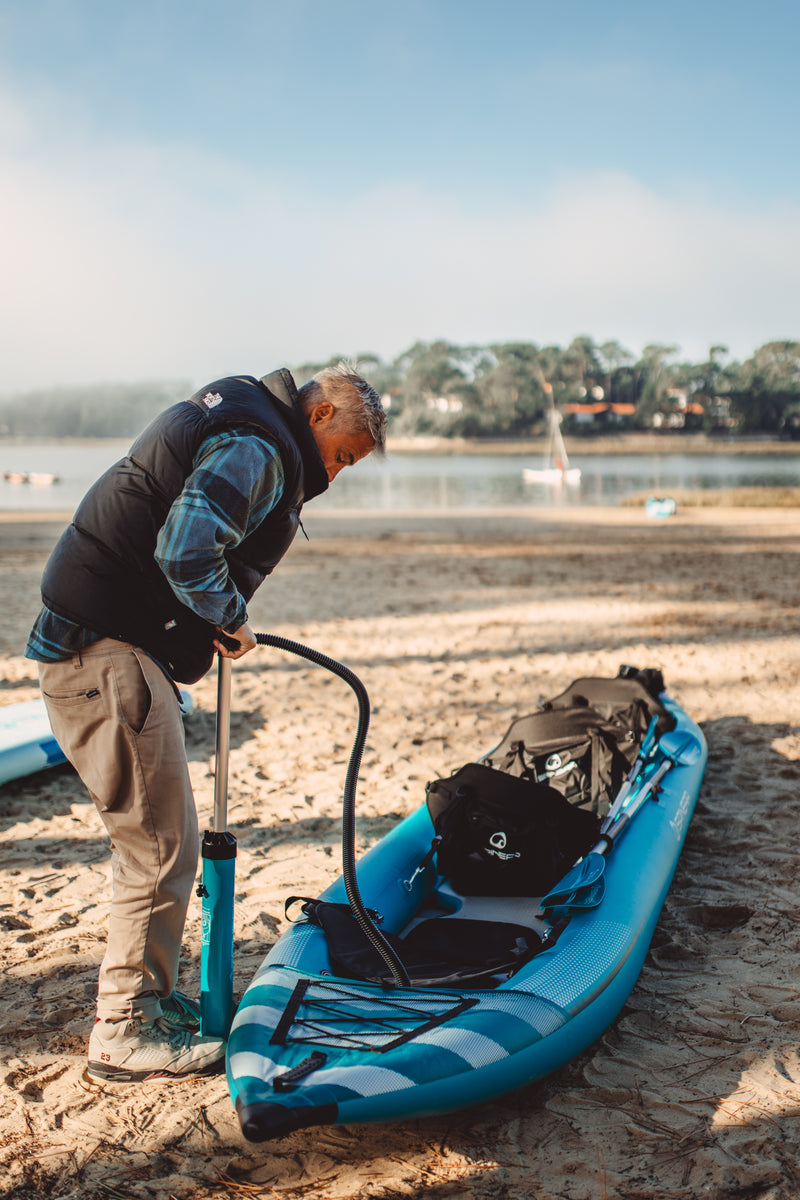 SPINERA - Double Action Kayak Hand Pump – SUP California